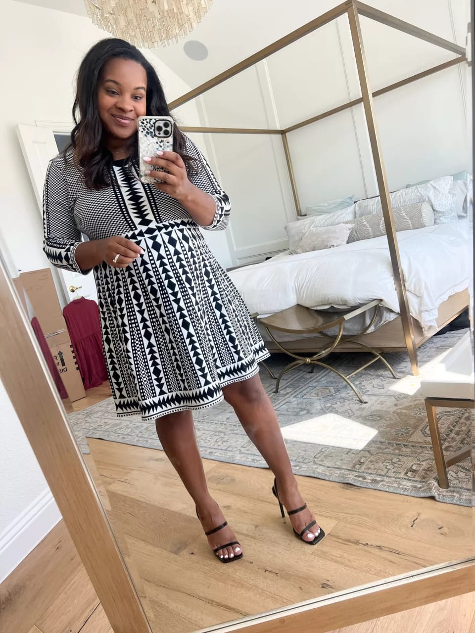 African Knitted Knee Length Dress – My Choice Trading | Clothing and ...