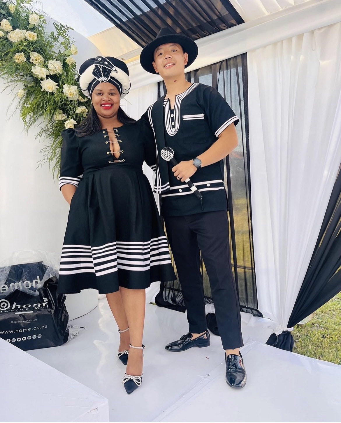 Mbaco Black & White High Material – My Choice Trading | Clothing and ...